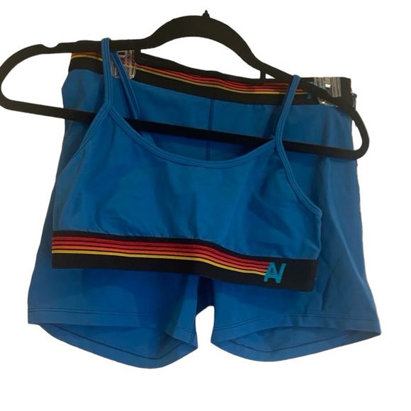 Aviator Nation | Other | Nwt Aviator Nation Shorts And Sports Bra Set ...